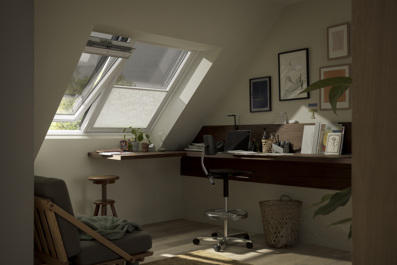 Kan ik een binnengordijn en een rolluik combineren? – Dakvenster